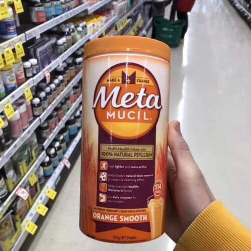 Australian Metamucil Dietary Fiber Powder 673g (114 times), give your ...